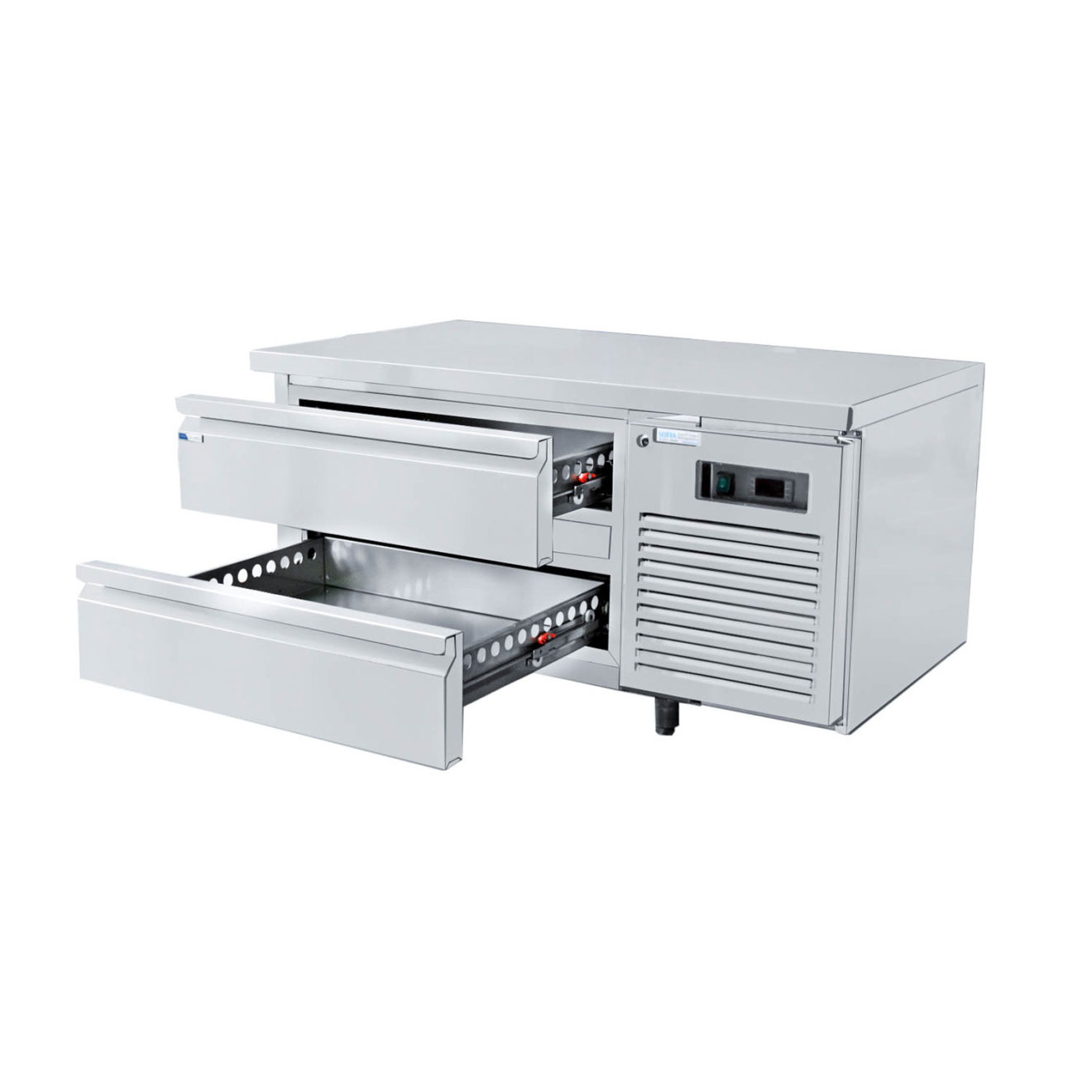 Low Boy Two Drawer Chiller – Sofia Refrigeration