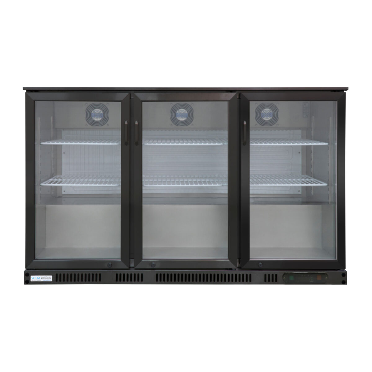 Three Door Bottle Cooler - Sofia Refrigeration