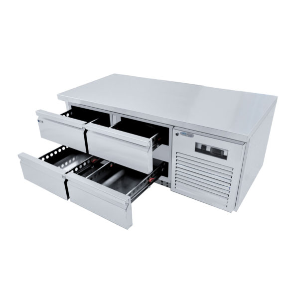 Low Boy Four Drawer Chiller - Sofia Refrigeration