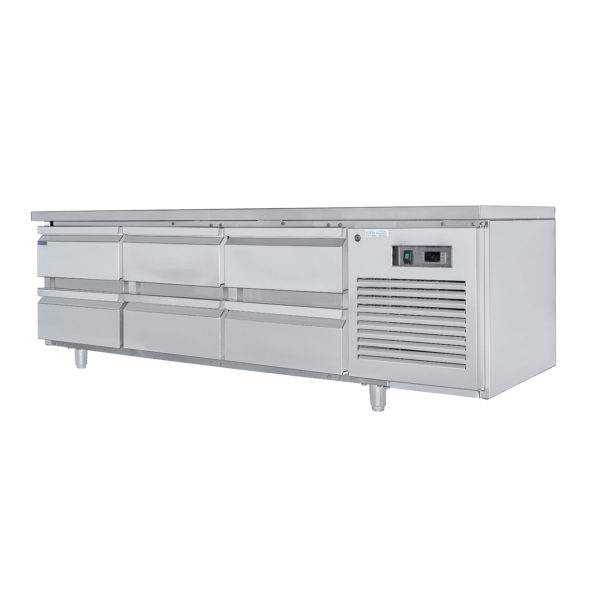 Low Boy Two Drawer Chiller - Sofia Refrigeration