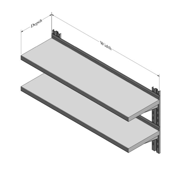 Stainless Steel Adjustable Wall Shelf - Sofia Refrigeration