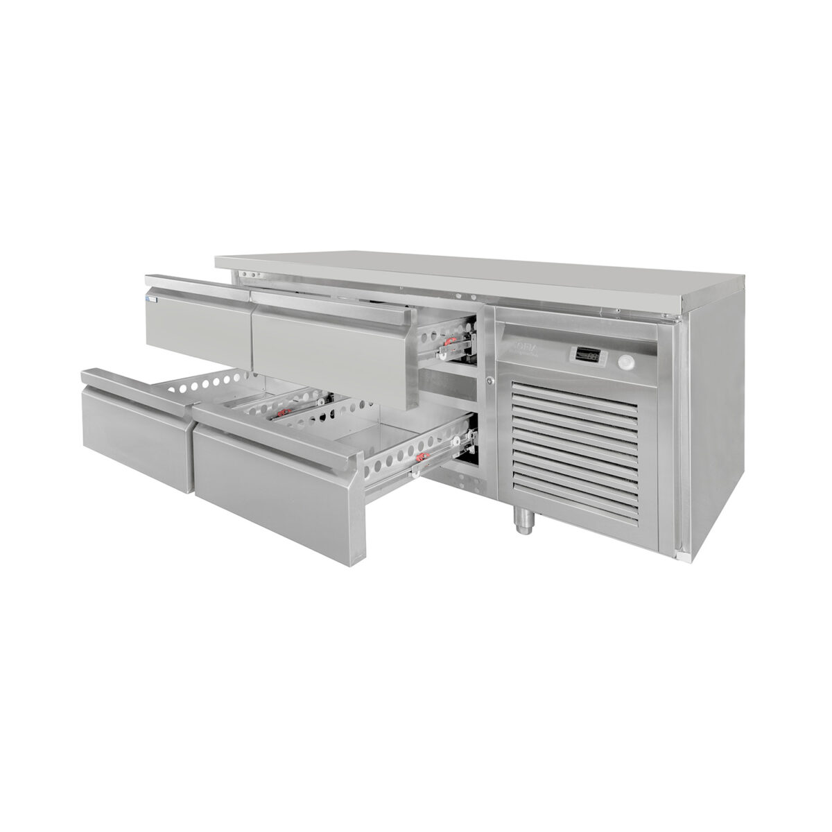 Low Boy Four Drawer Chiller - Sofia Refrigeration