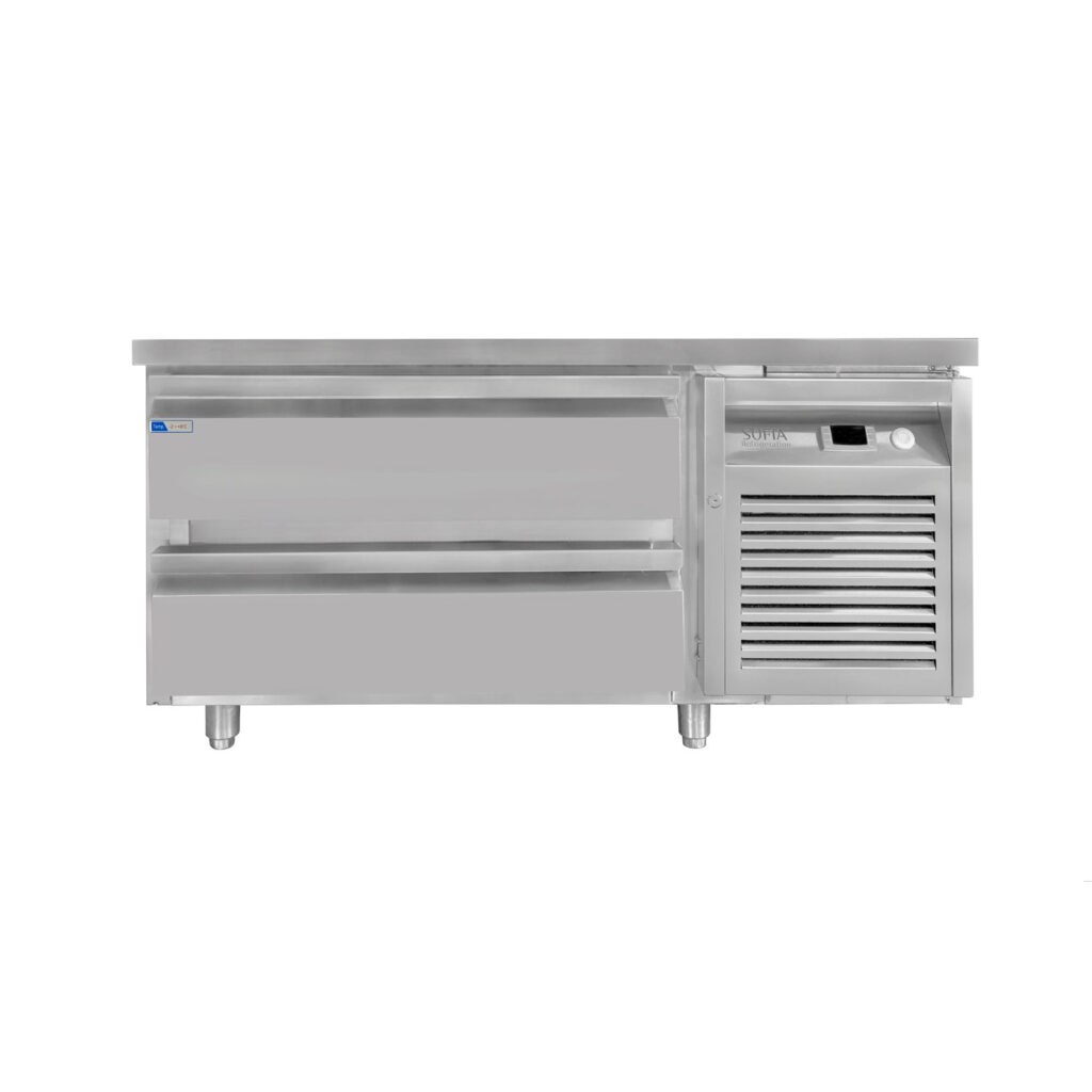 Low Boy Two Drawer Chiller - Sofia Refrigeration